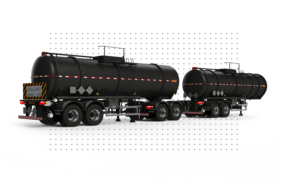 Semirreboque Rodotrem Tanque Aço Carbono - Enova Implementos Rodoviários